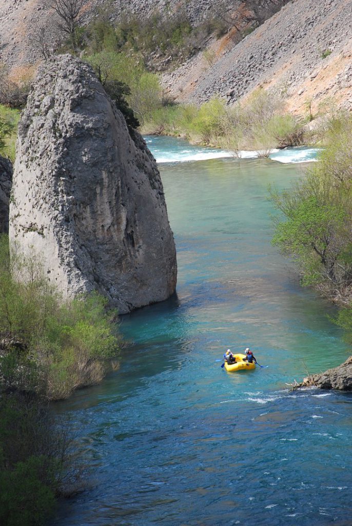 Rafting-Abenteuer auf dem Fluss Zrmanja in Kroatien - Raftrek Adventure ...