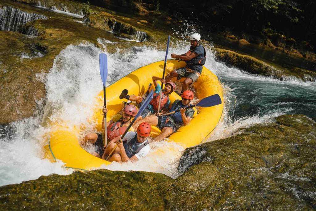 Epic Una whitewater rafting in Croatia - Raftrek Adventure Travel